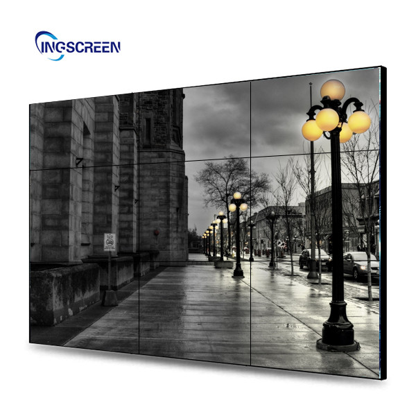 4K 55 Inch Lcd Video Screen Led Panel Tv Wall 3x3 Wall Mount Smart Display